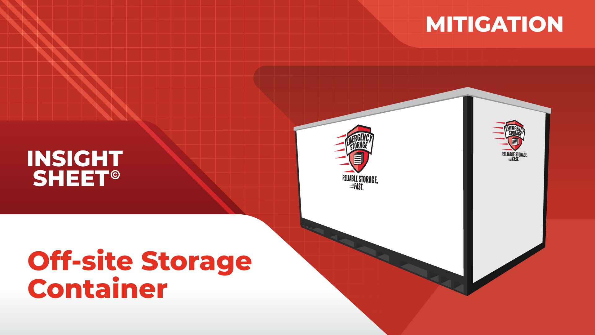 Off-site Storage Container