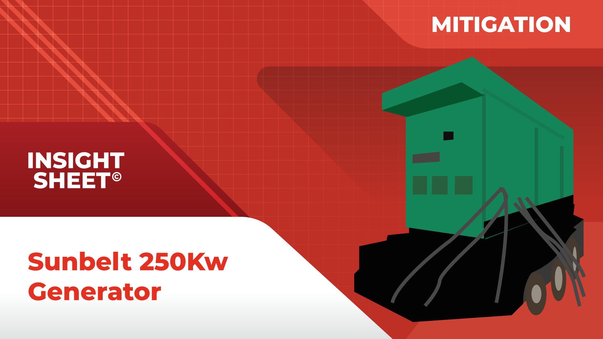 Sunbelt 250KW Generator