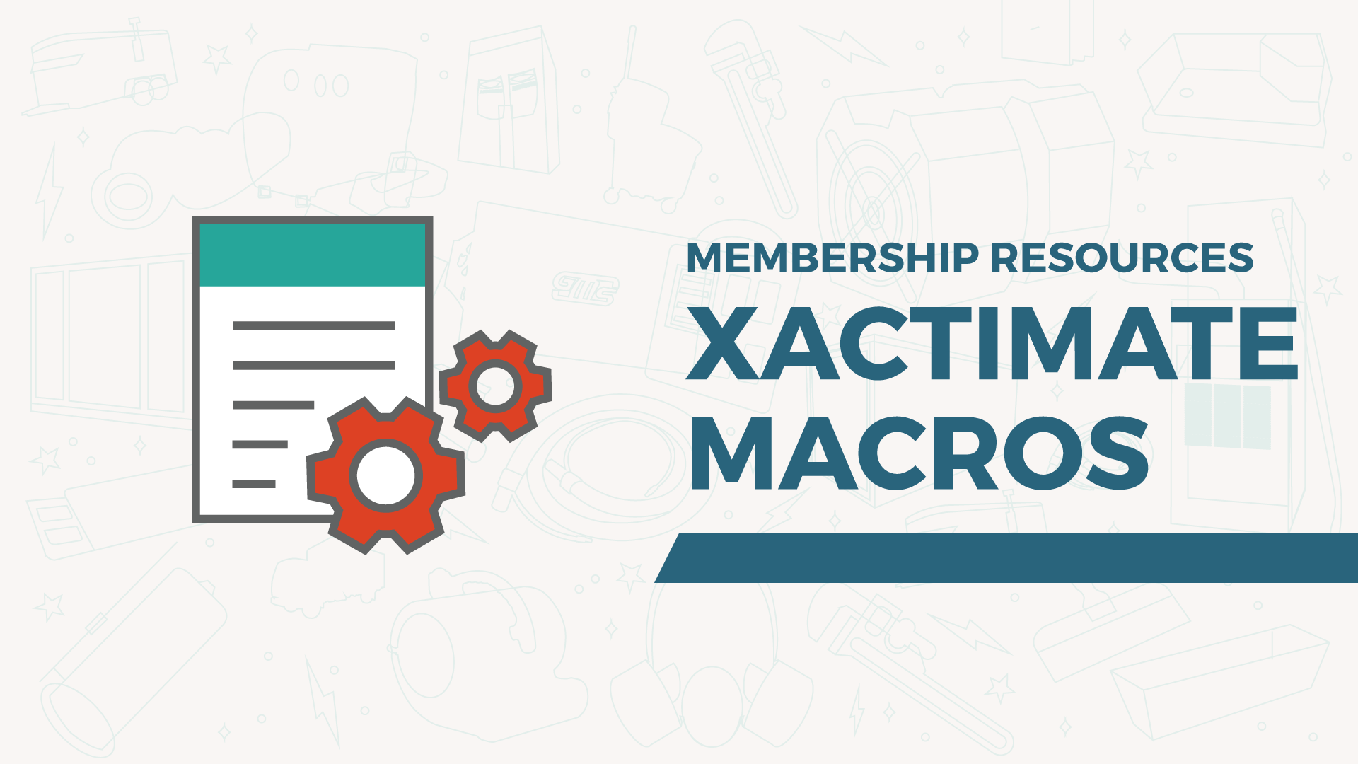 Actionable Insights Xactimate Macros